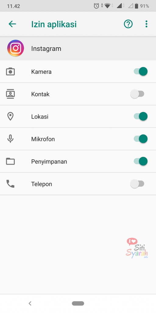 Apa Fungsi Izin Aplikasi di Android dan iOS – Siti Syarah