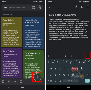 Aplikasi Notes Terbaik di Android – Siti Syarah